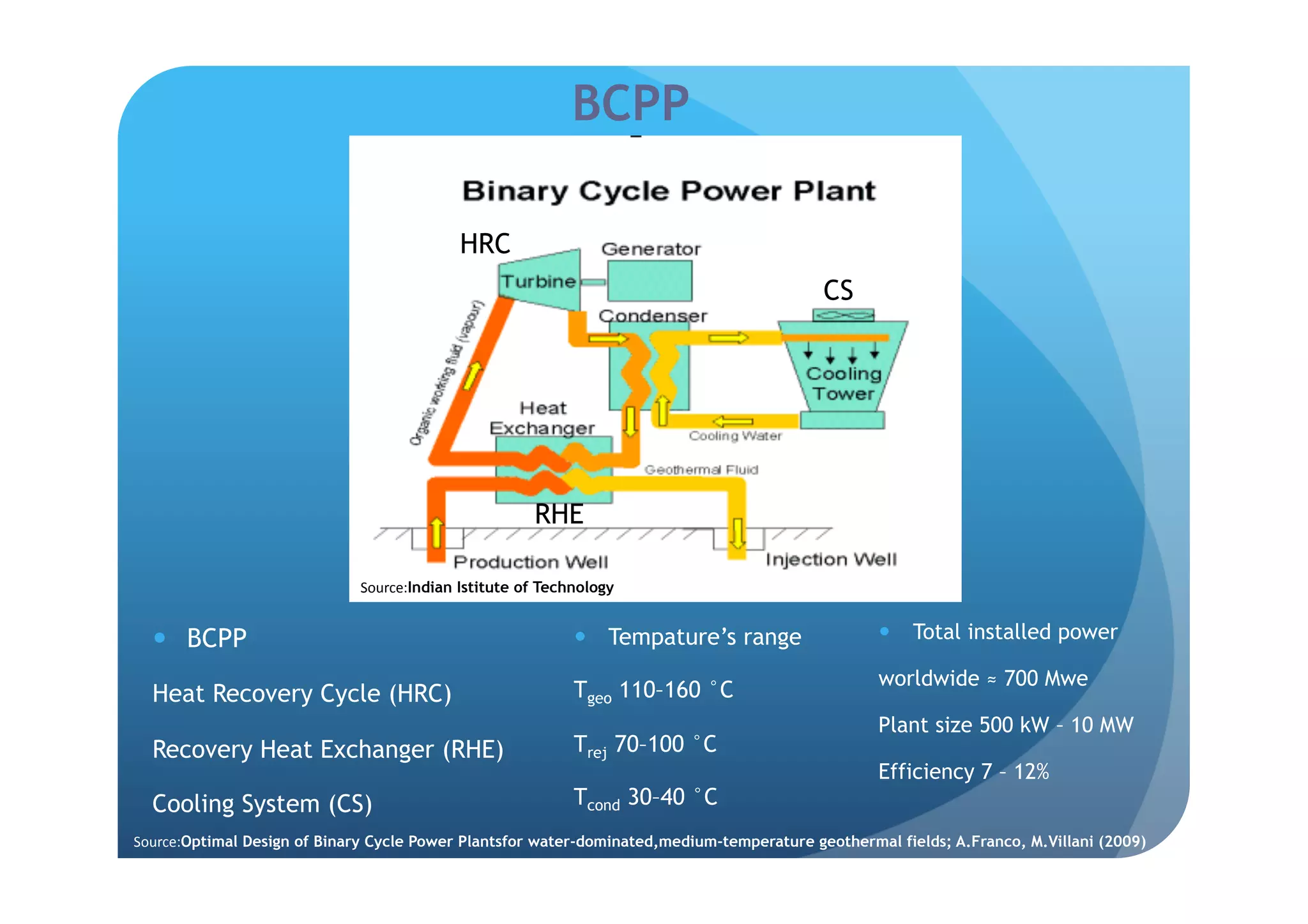 Energy Conversion Technology 2 - Binary power plant presentation | PDF