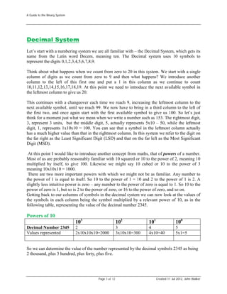 Binary reference guide csit vn1202 | PDF