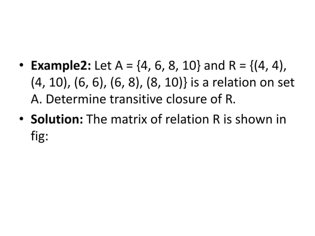 Binary Relation-1 ssssssssssssssssssssssss | PPT