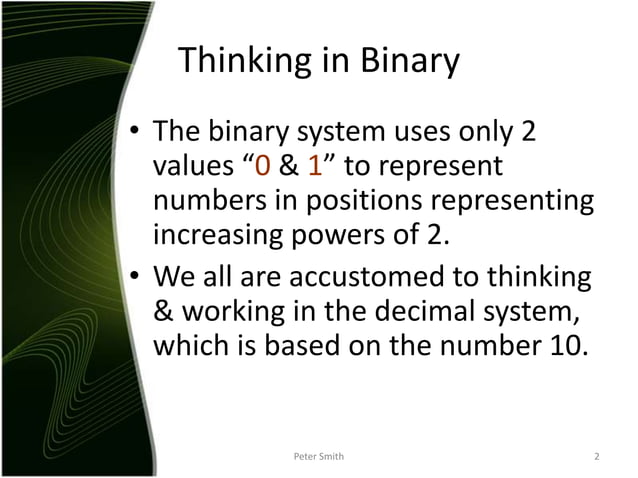 Binary Review | PPT