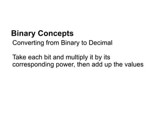 Binary Concepts Review | PPT