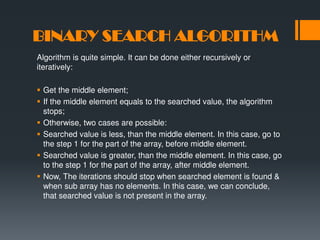 Binary Search - Design & Analysis of Algorithms | PDF