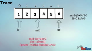 Binary search | PPT