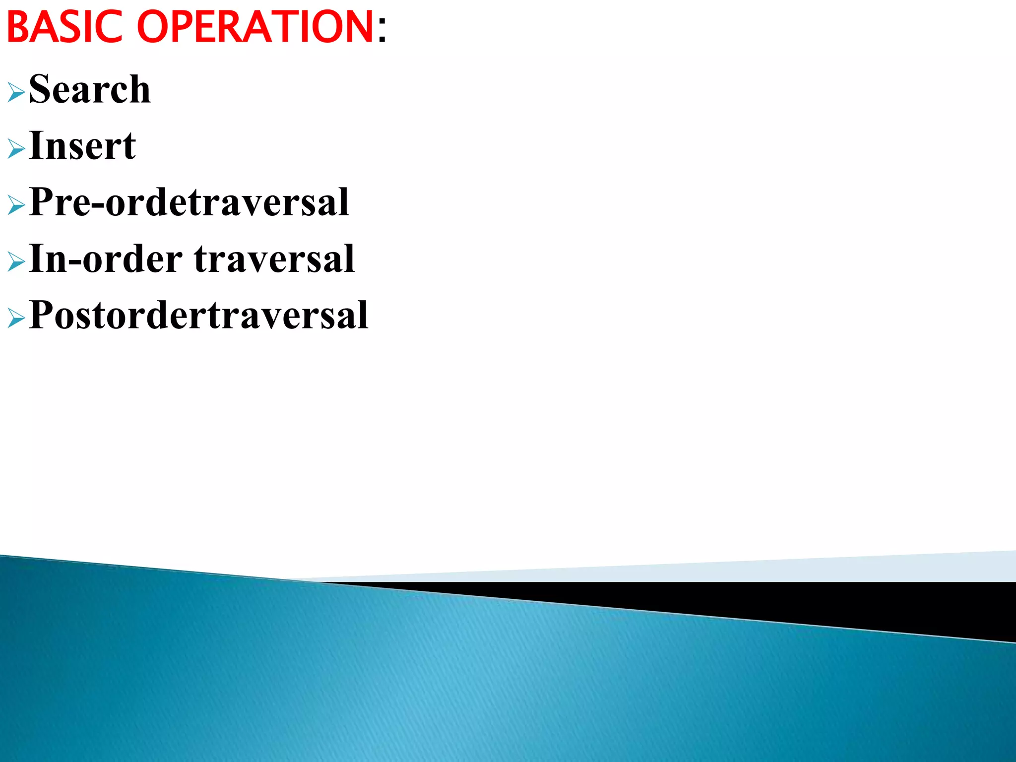Binary search tree | PPTX