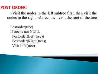 Binary search tree | PPTX