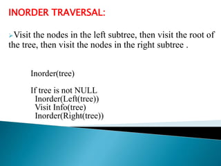 Binary search tree | PPTX