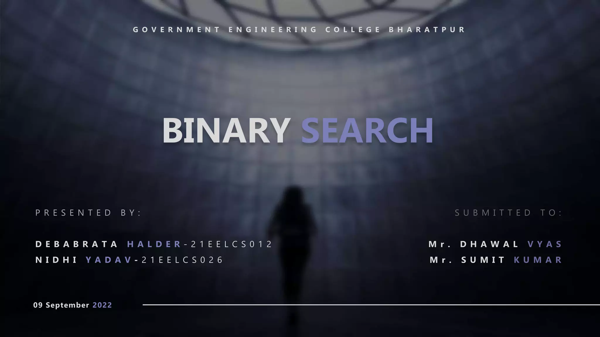 Binary Search | PPT