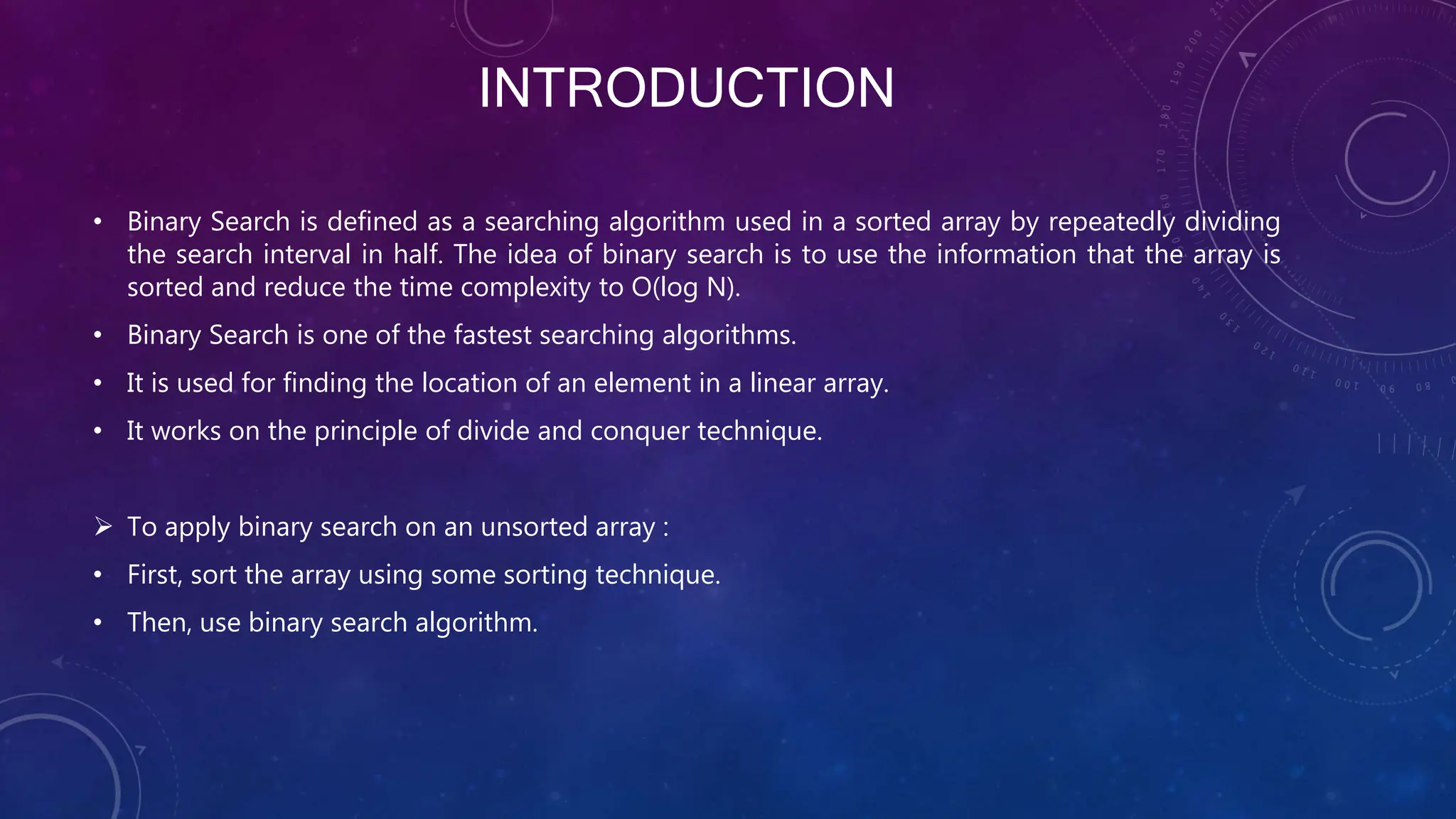 Binary Search Algorithmpptx 