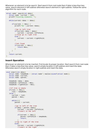 Binary search tree | PDF