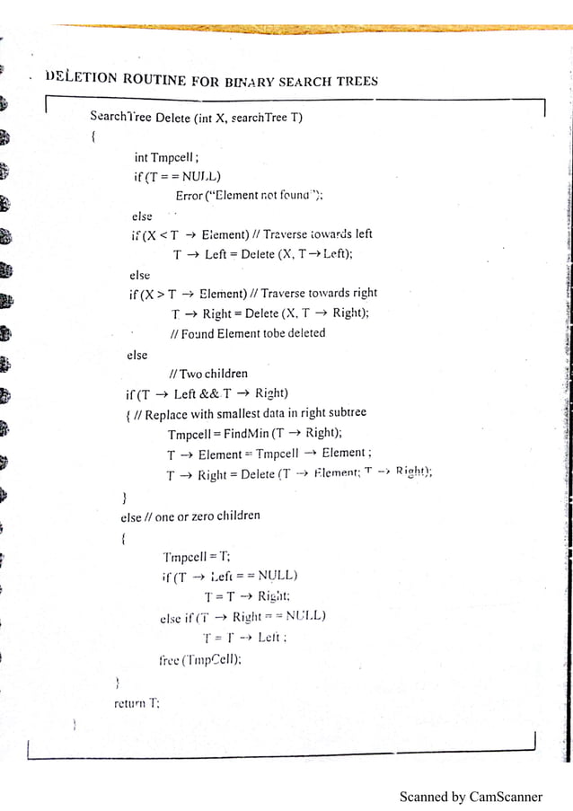 Binary search tree | PDF