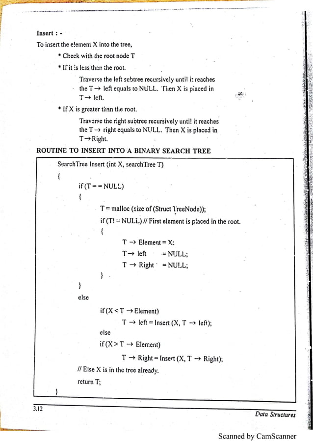 Binary search tree | PDF