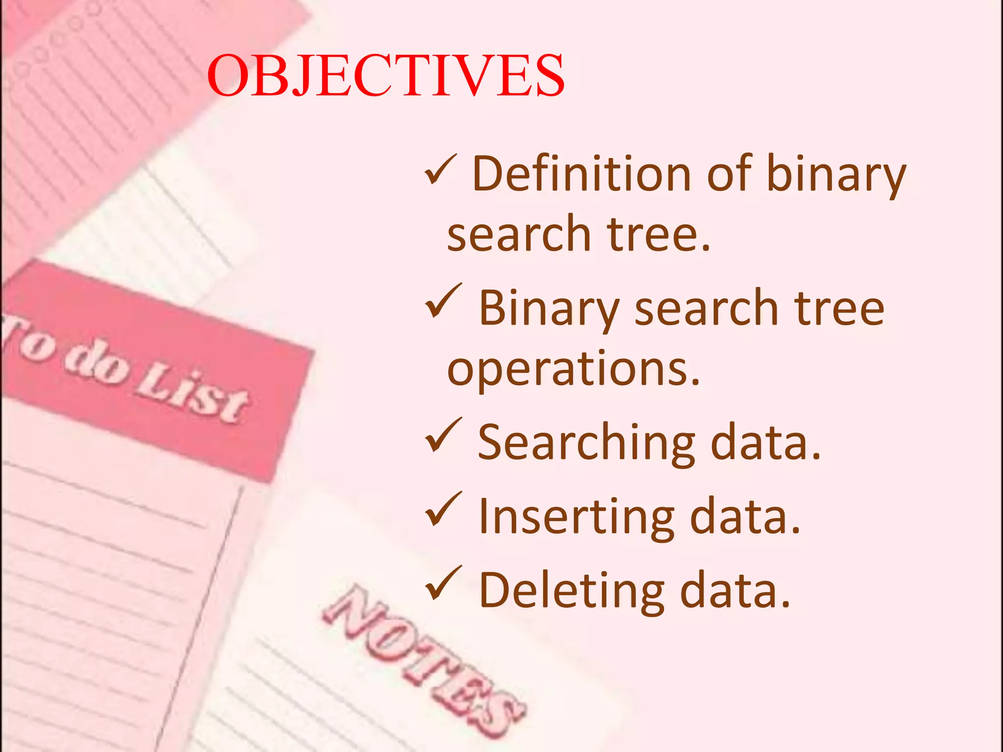 Binary search tree | PPTX