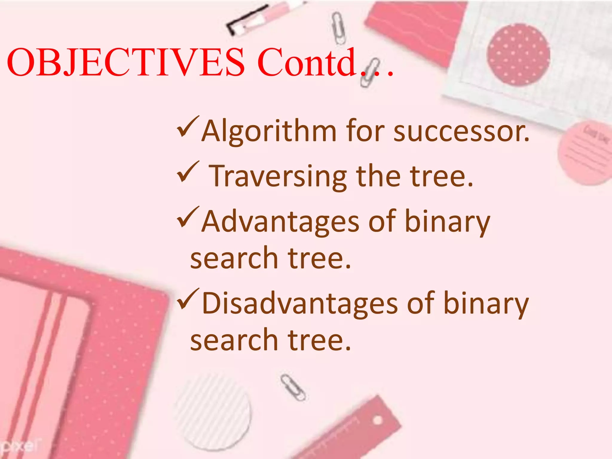Binary search tree | PPTX