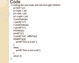 Binary Search Tree.pptxA binary search i | PPTX | Programming Languages ...