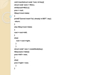 Binary Search Tree.pptxA binary search i | PPTX | Programming Languages | Computing