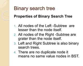 Binary Search Tree.pptxA binary search i | PPTX | Programming Languages | Computing