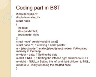 Binary Search Tree.pptxA binary search i | PPTX | Programming Languages | Computing