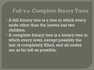 A Binary Search Tree (BST) is a binary tree where each node stores a ...