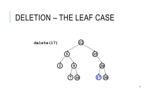 Binary Search Tree (BST) - Algoritma dan Struktur Data | PPTX