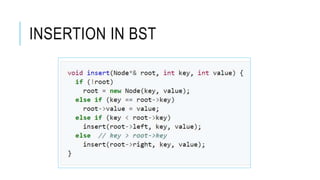 Binary Search Tree (BST) - Algoritma dan Struktur Data | PPTX