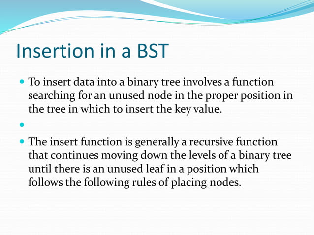 Binary search tree in data structures | PPT | Computing | Technology & Computing