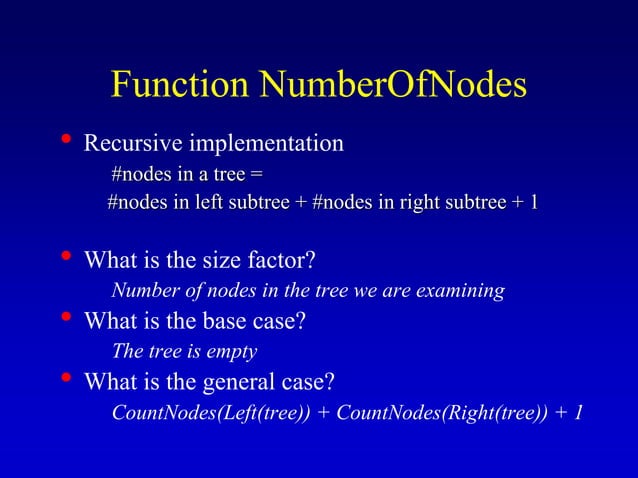 data structure very BinarySearchTrees.ppt