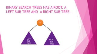 Binary search tree deletion | PPTX