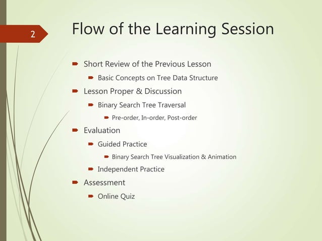 Binary Search Tree Traversal.ppt | Programming Languages | Computing