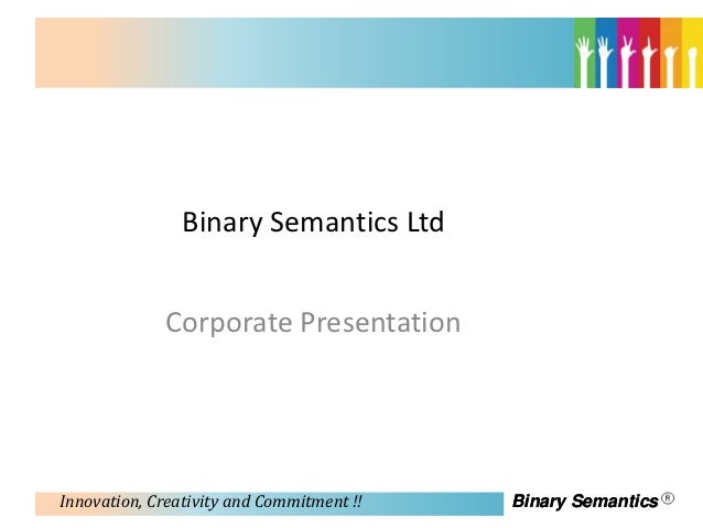 Binary Semantics Limited Corporate Overview