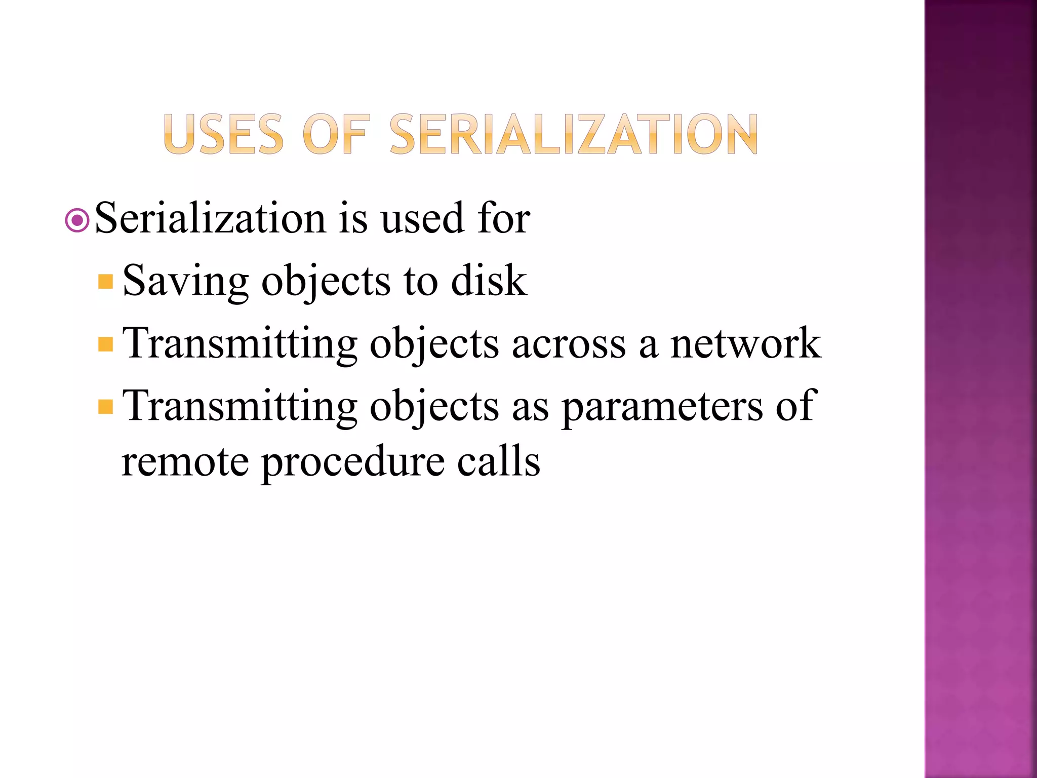 C# Binary serialization | PPTX