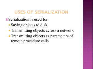 C# Binary serialization | PPTX
