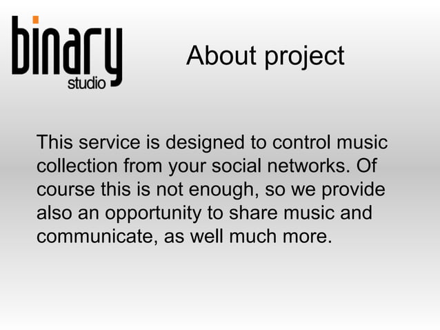 Binary studio academy 2014 | PPT | Social Networking | Internet