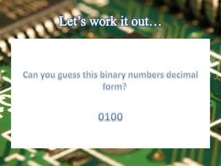 Binary Number System | PPTX