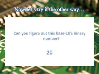 Binary Number System | PPTX