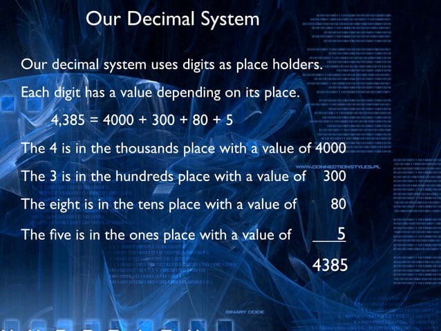 Binary systemn | KEY