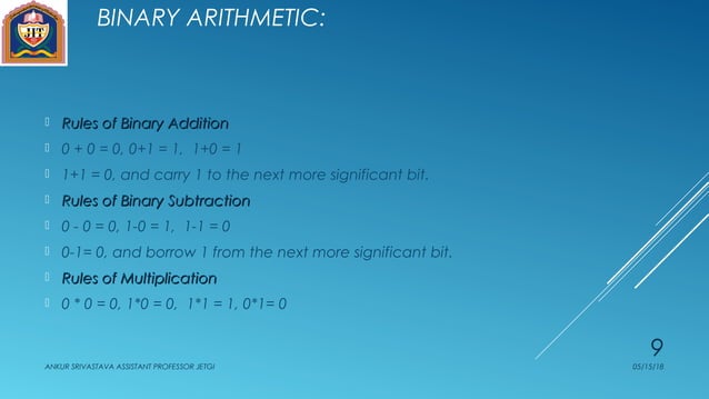 Binary system ppt | PPT