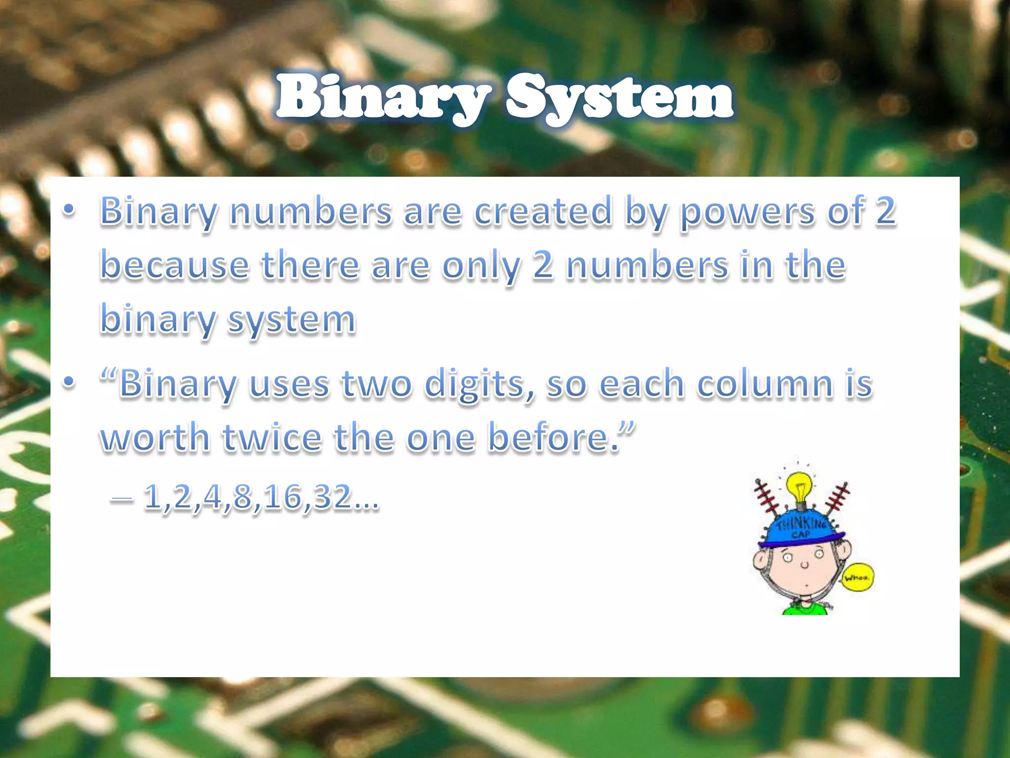 Mrs. Noland's Binary System ppt | PPTX | Technology & Computing