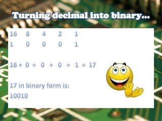 Mrs. Noland's Binary System ppt | PPTX | Technology & Computing