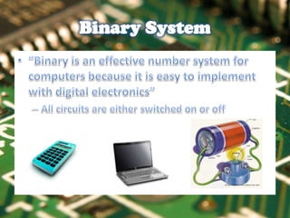 Mrs. Noland's Binary System ppt | PPTX | Technology & Computing