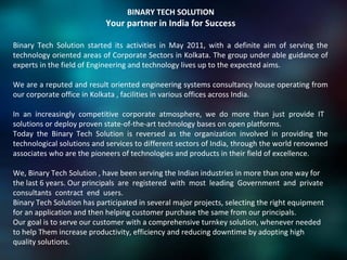 Binary tech solution | PPT