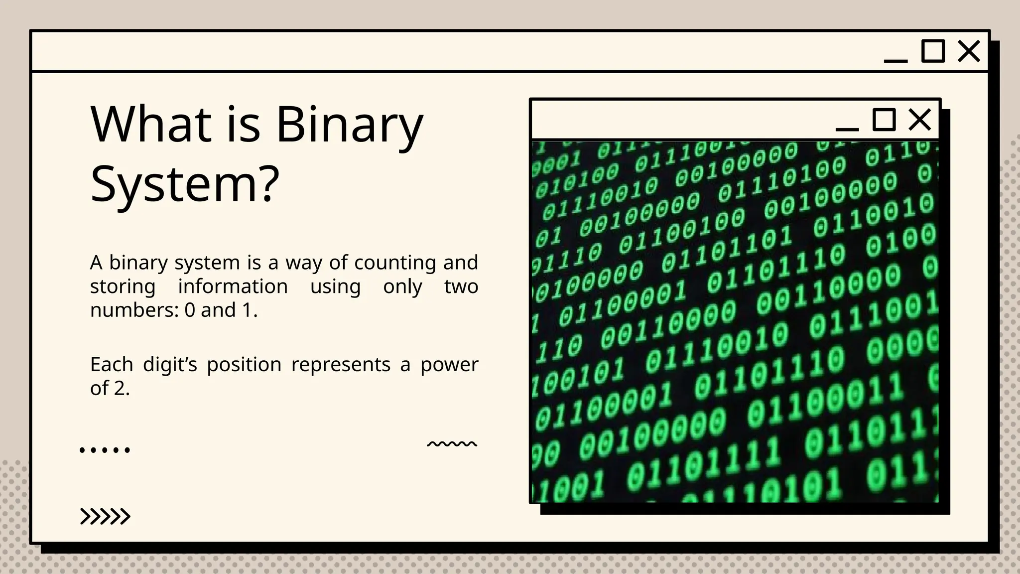 BINARY TO DECIMAL TO BINARY.ppt........x | PPTX