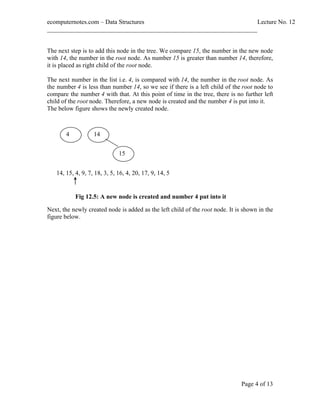computer notes - Binary tree | PDF