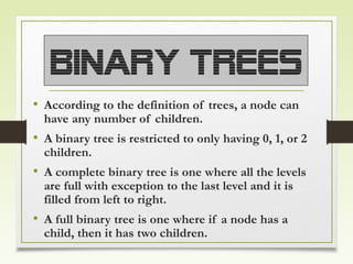 BINARY TREE | PPT