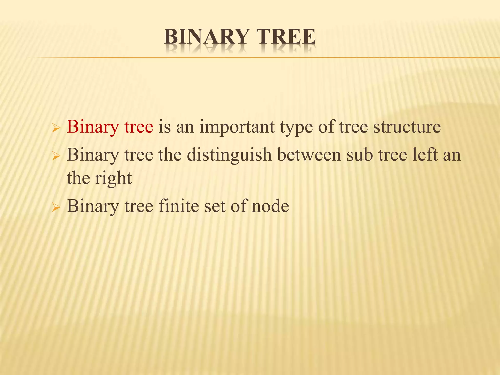 Binary tree | PPT