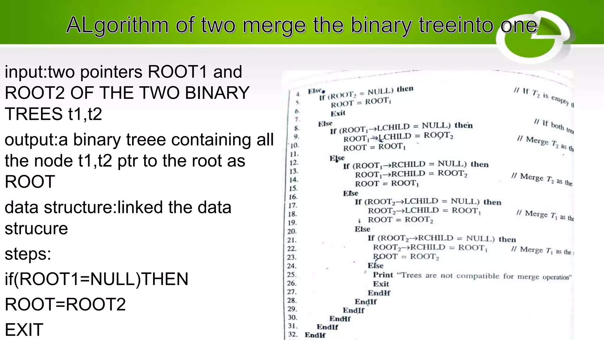 Binary Tree And Operations Pptx Programming Languages Computing