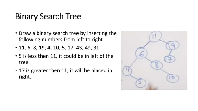 Binary tree data structure | PPTX