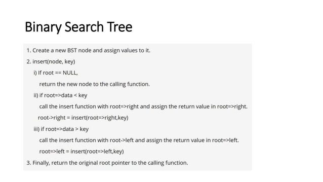 Binary tree data structure | PPTX