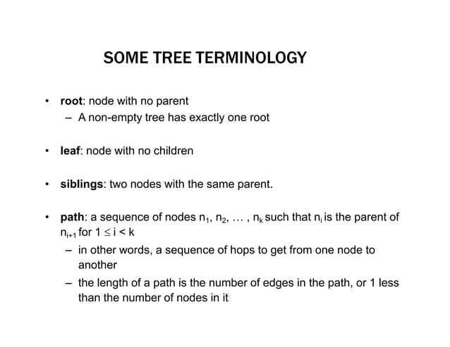 Binary Tree Representation Ppt