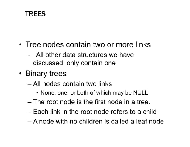 Binary Tree Representationppt Programming Languages Computing