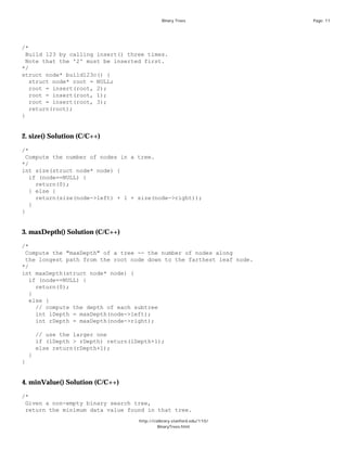 Binary Trees | PDF